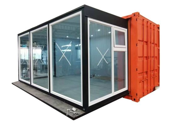 Split Cabin Expansion Steel Shipping Container Prefabricated