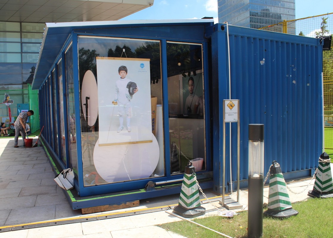 40hc Coffee Shop Shipping Container