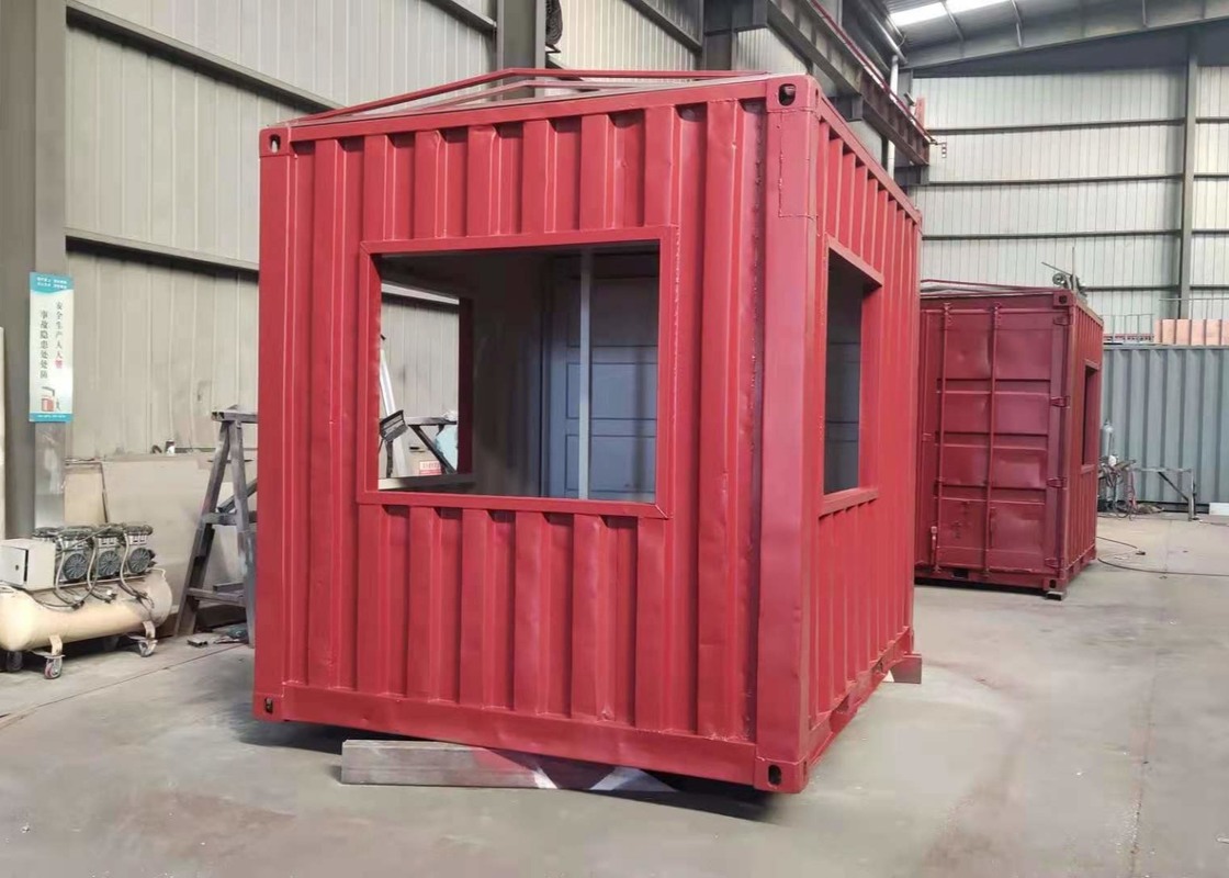 Workshop 10 Ft Pop Up Storage Containers Q235B With PVC Floor