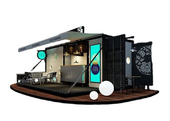 Movable 20GP Shipping Container Exhibition For Show Stage